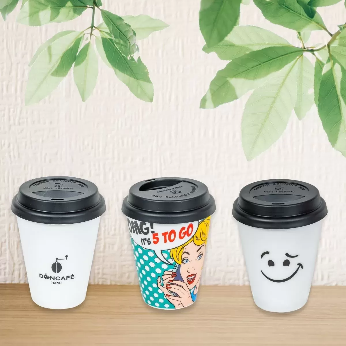 Cesti de Cafea Decorate, Seturi Portelan, Horeca, Evenimente